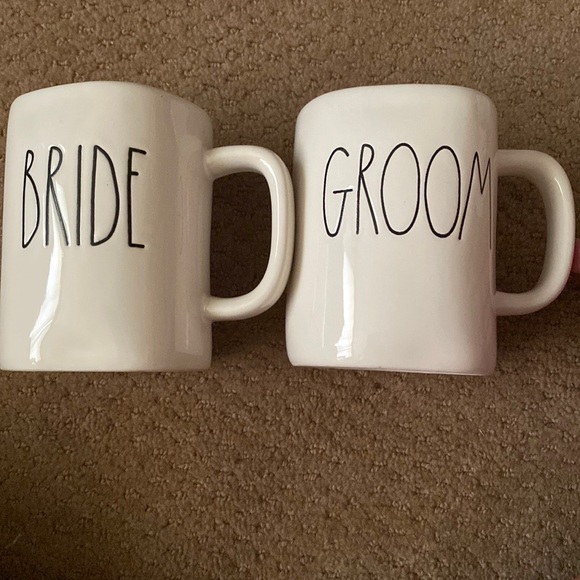 Rae Dunn | Kitchen | Rae Dunn Bride And Groom Mugs | Poshmark